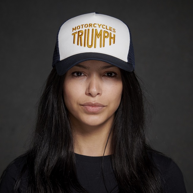 ELLIS TRUCKER CAP BONE / NAVY